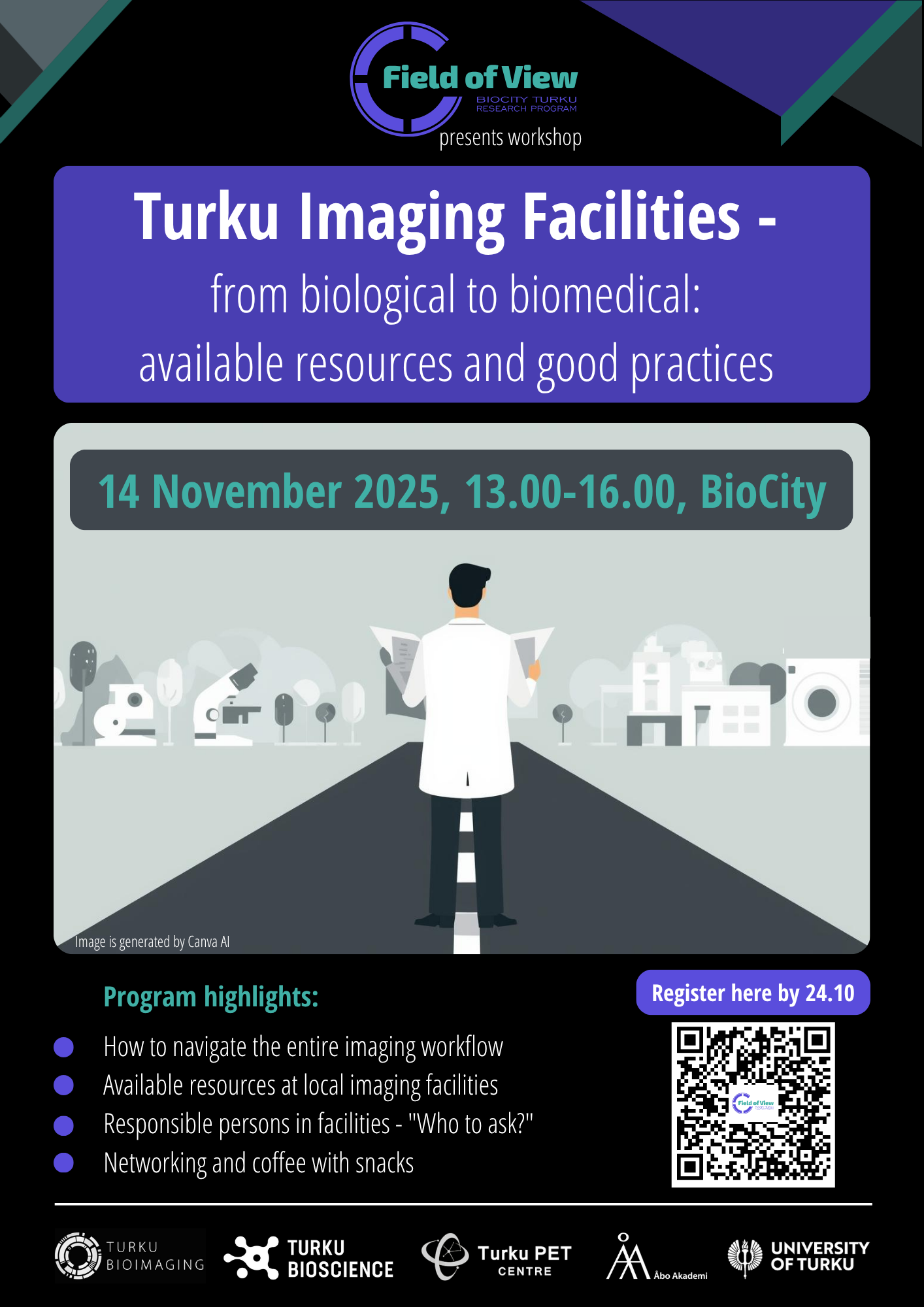Field of View joint workshop of the Turku Imaging Facilities - Turku Bioimaging